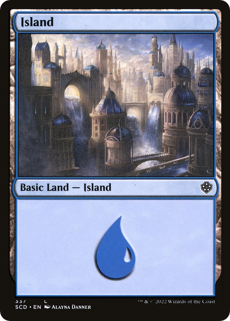 Island (337) - Starter Commander Decks - Magic: The Gathering