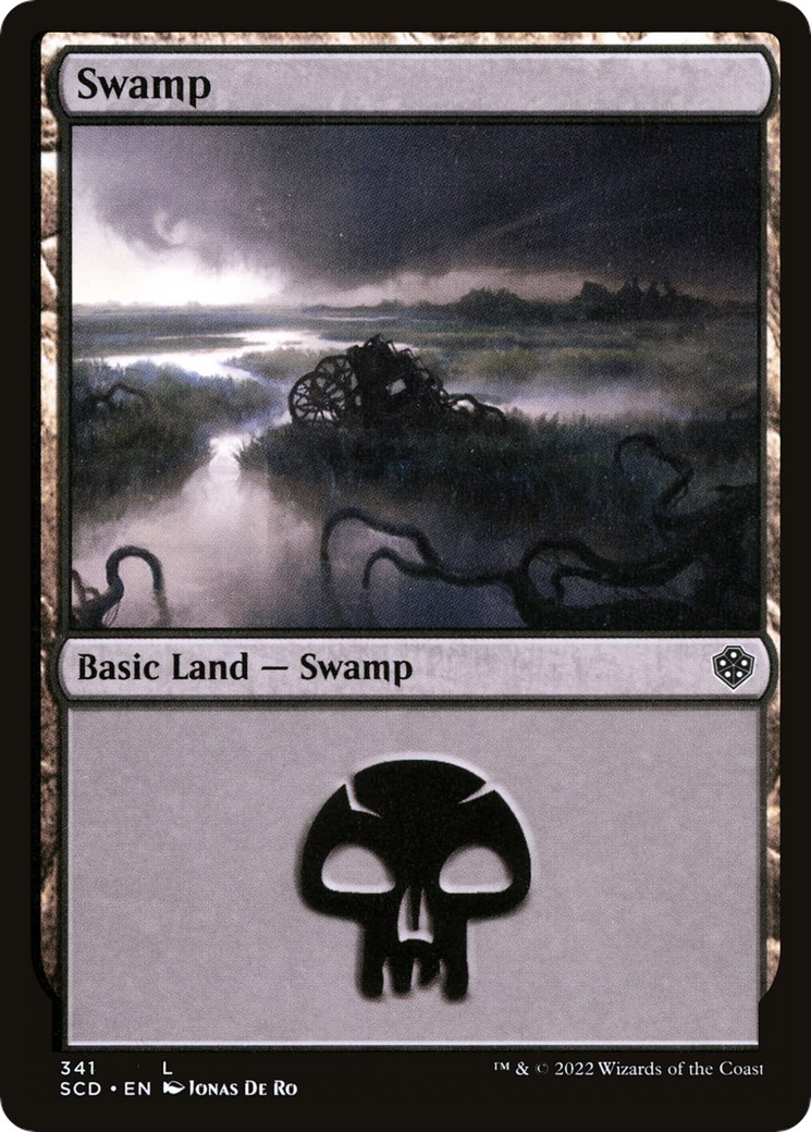 Swamp (341) - Starter Commander Decks - Magic: The Gathering