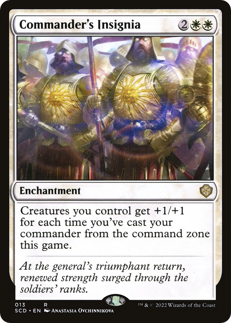 Commander's Insignia - Starter Commander Decks - Magic: The Gathering