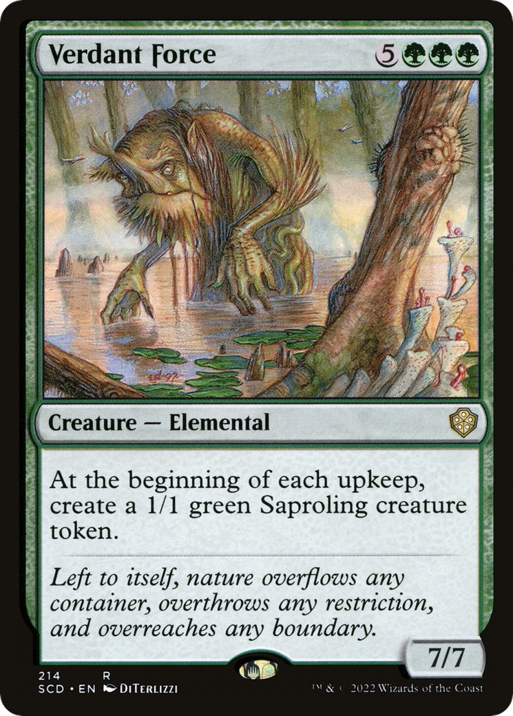 Verdant Force - Starter Commander Decks - Magic: The Gathering