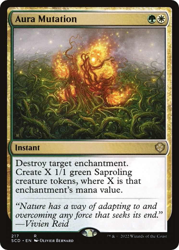 Aura Mutation - Starter Commander Decks - Magic: The Gathering