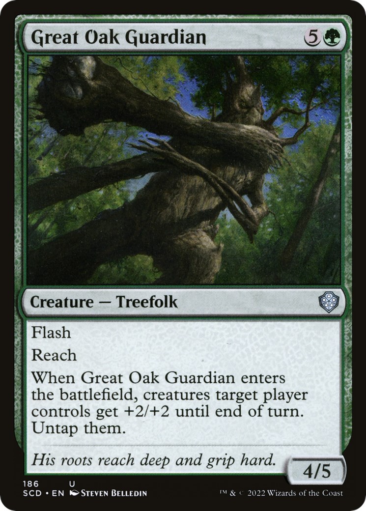 Great Oak Guardian - Starter Commander Decks - Magic: The Gathering