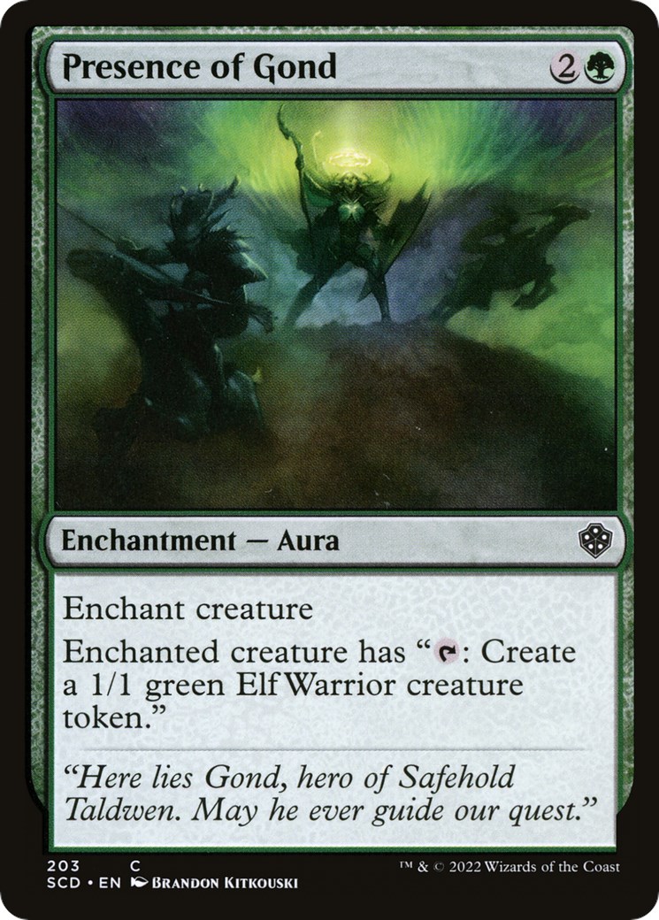 Presence of Gond - Starter Commander Decks - Magic: The Gathering