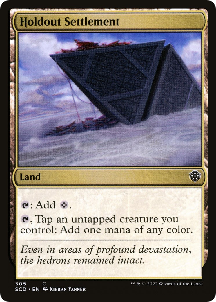 Holdout Settlement - Starter Commander Decks - Magic: The Gathering