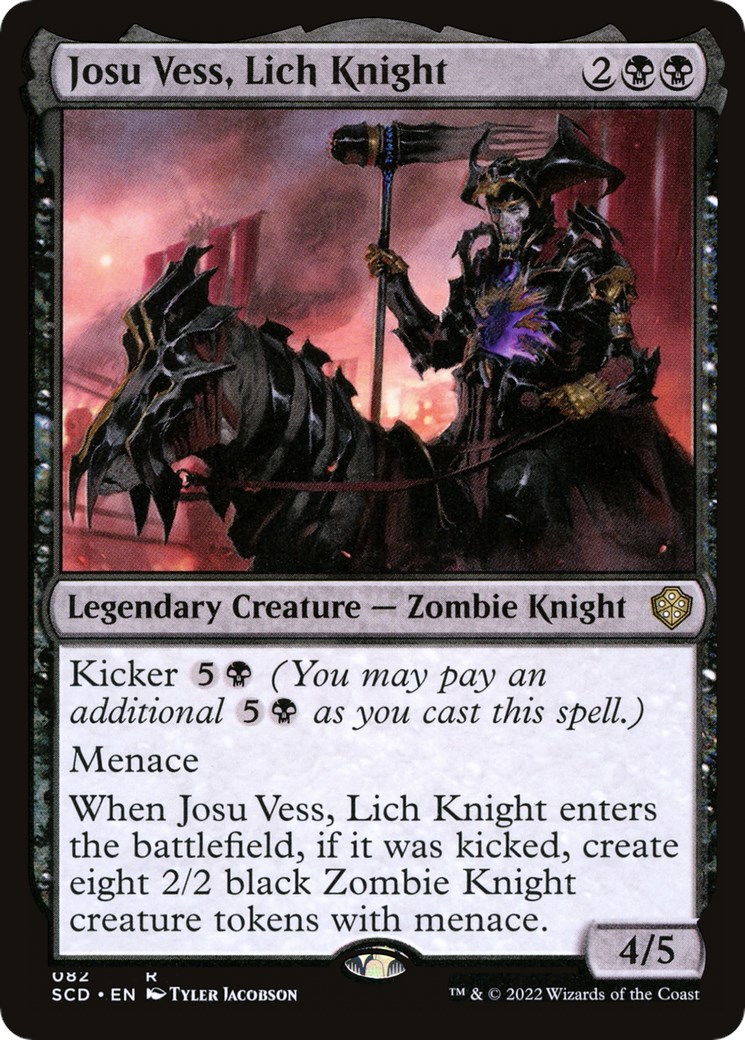 Josu Vess, Lich Knight - Starter Commander Decks - Magic: The Gathering