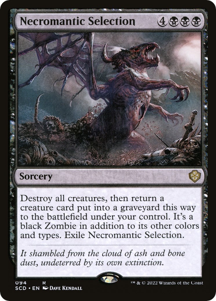 Necromantic Selection - Starter Commander Decks - Magic: The Gathering