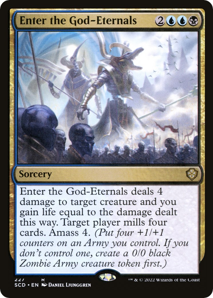 Enter the God-Eternals - Starter Commander Decks - Magic: The Gathering