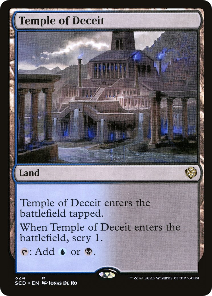 Temple of Deceit - Starter Commander Decks - Magic: The Gathering