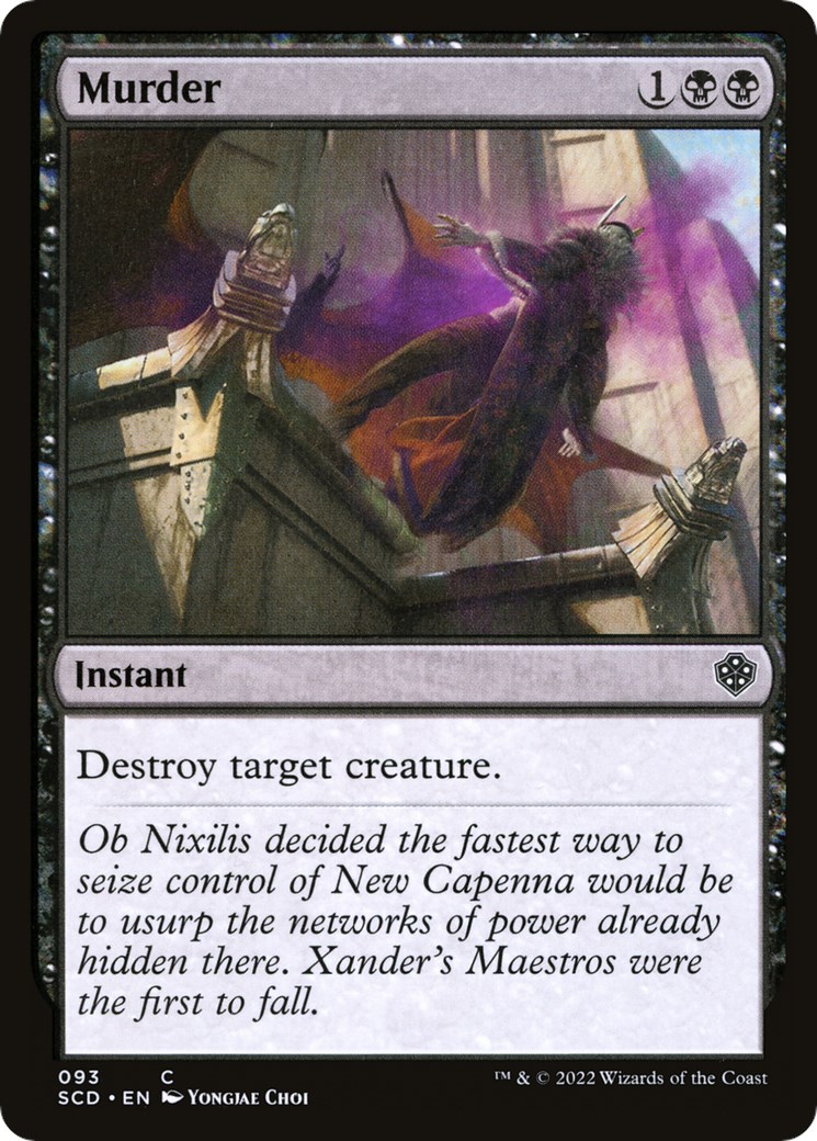 Murder - Starter Commander Decks - Magic: The Gathering