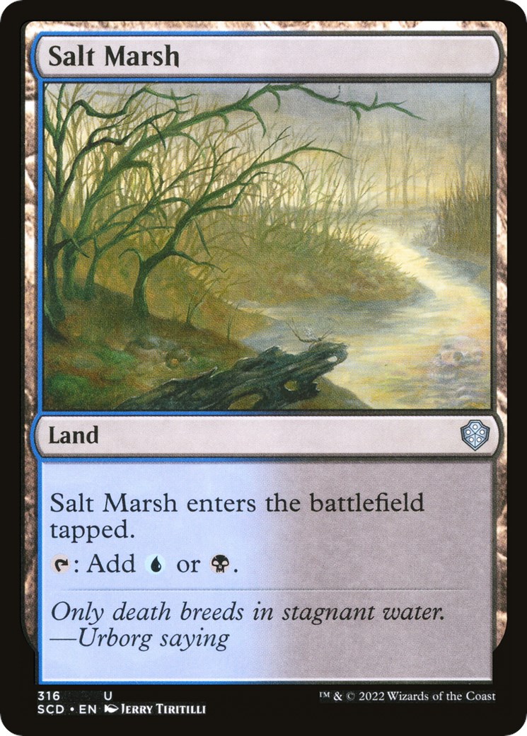 Salt Marsh - Starter Commander Decks - Magic: The Gathering