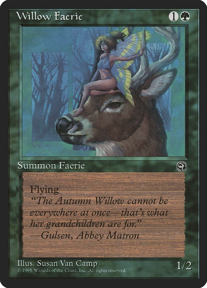 Willow Faerie - Homelands - Magic: The Gathering
