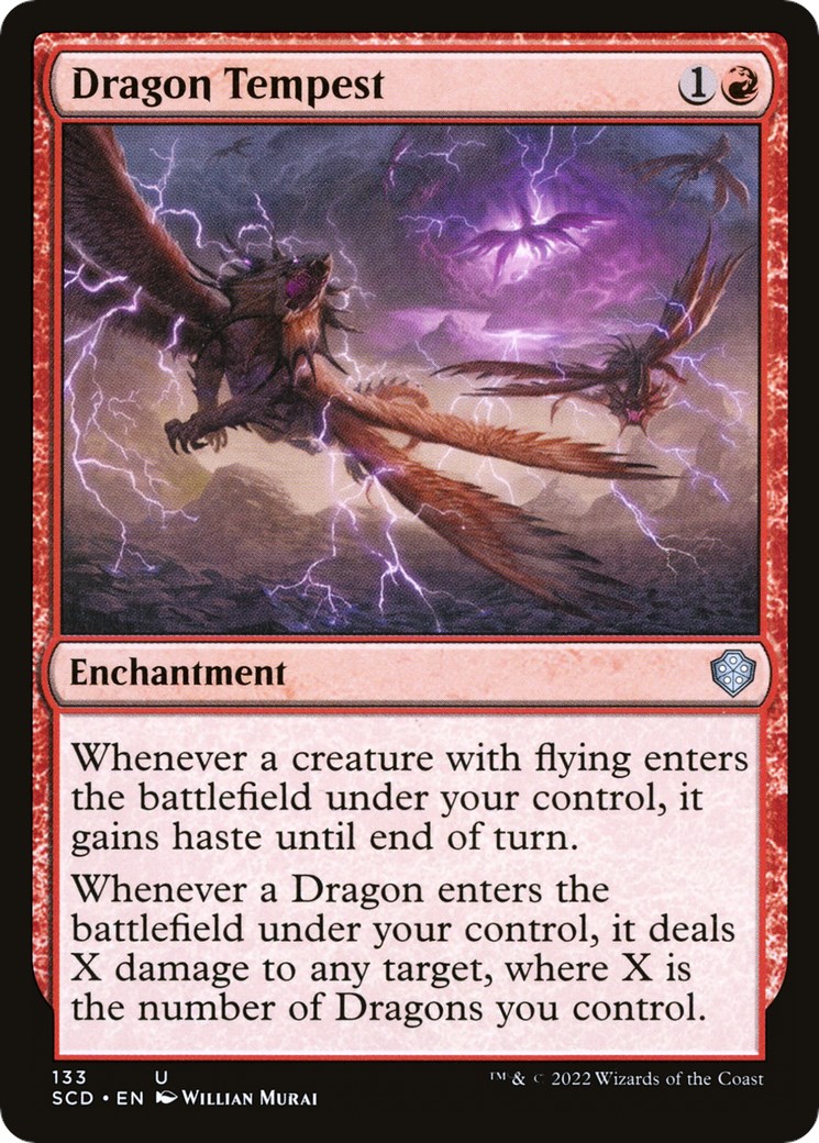 Dragon Tempest - Starter Commander Decks - Magic: The Gathering