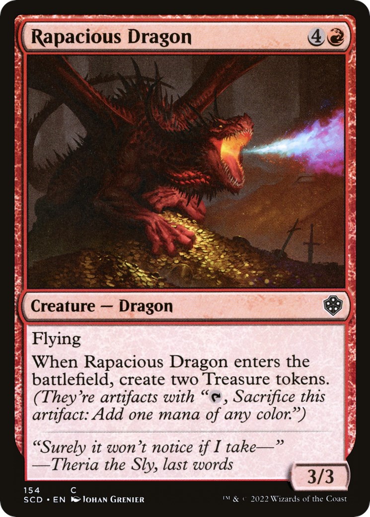 Rapacious Dragon - Starter Commander Decks - Magic: The Gathering
