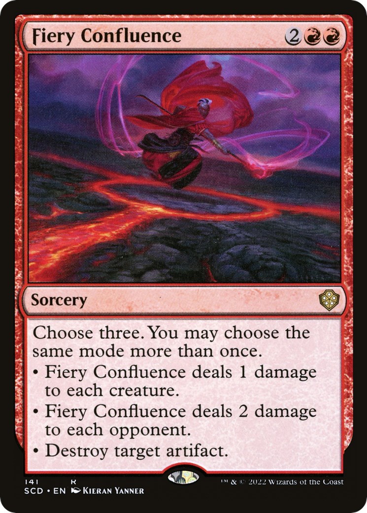 Fiery Confluence - Starter Commander Decks - Magic: The Gathering
