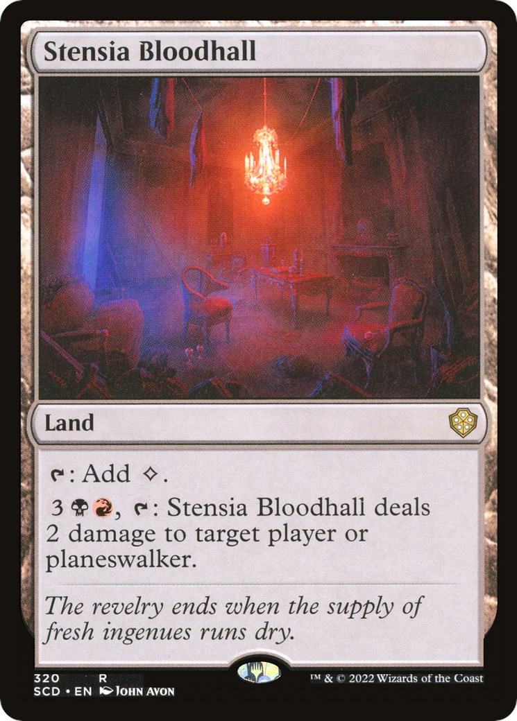 Stensia Bloodhall - Starter Commander Decks - Magic: The Gathering