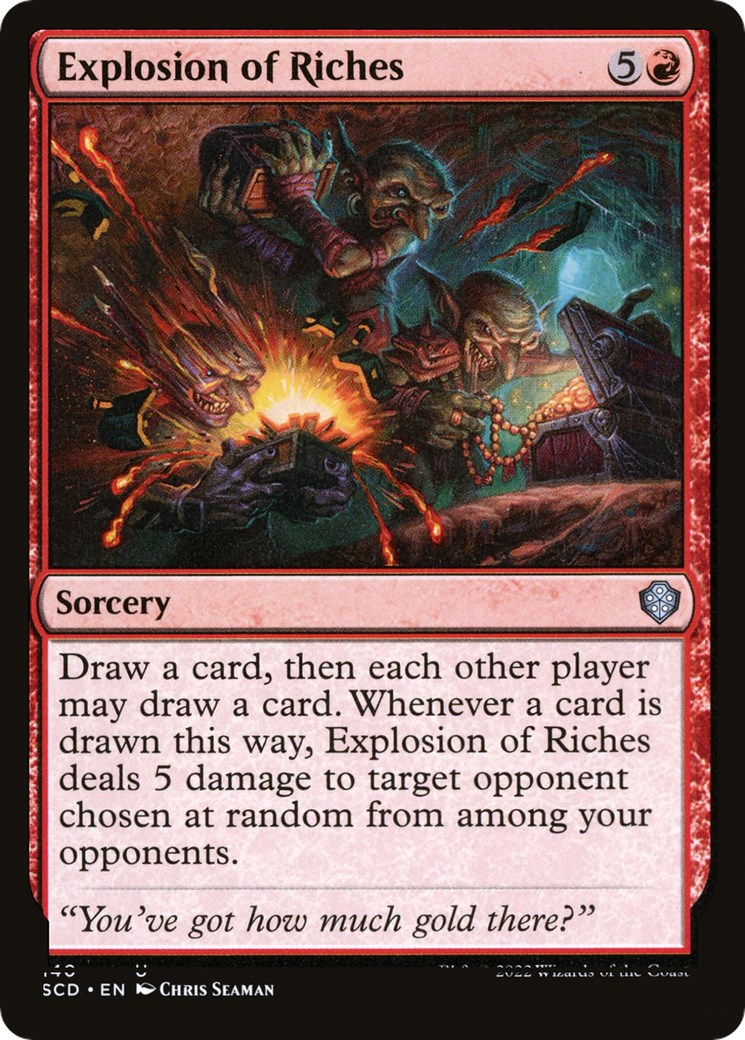 Explosion of Riches - Starter Commander Decks - Magic: The Gathering