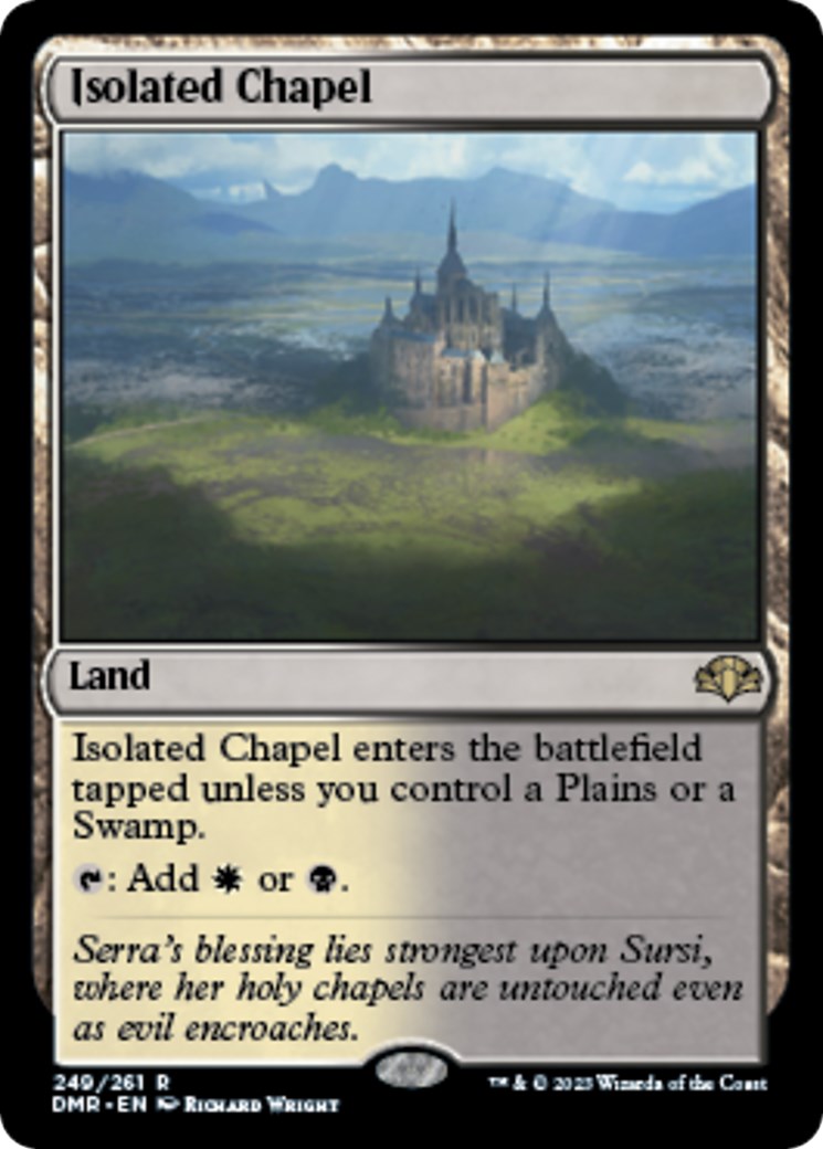 Isolated Chapel - Dominaria Remastered - Magic: The Gathering