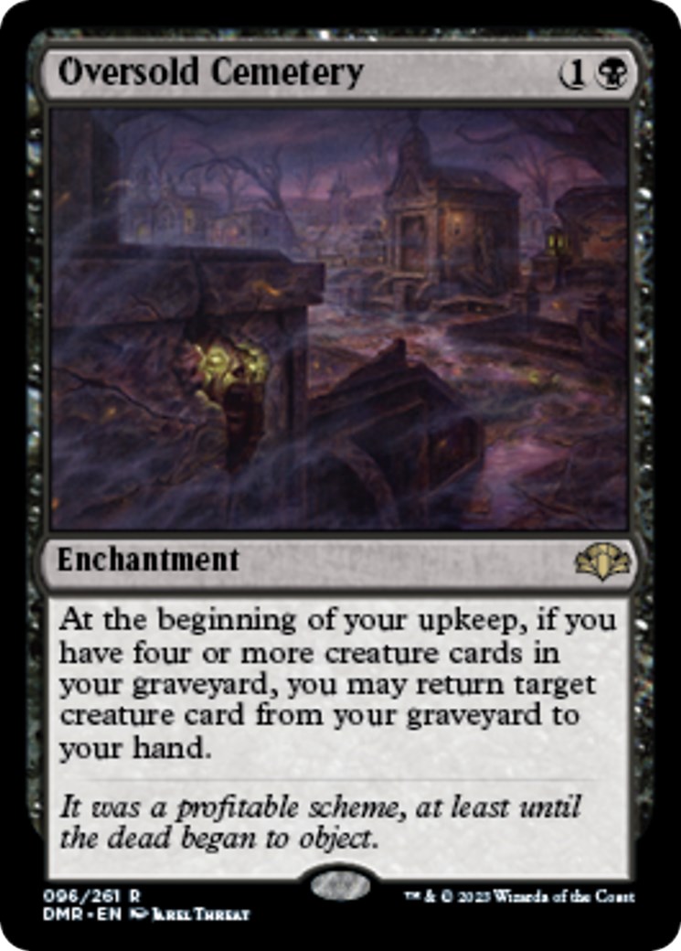 Oversold Cemetery - Dominaria Remastered - Magic: The Gathering