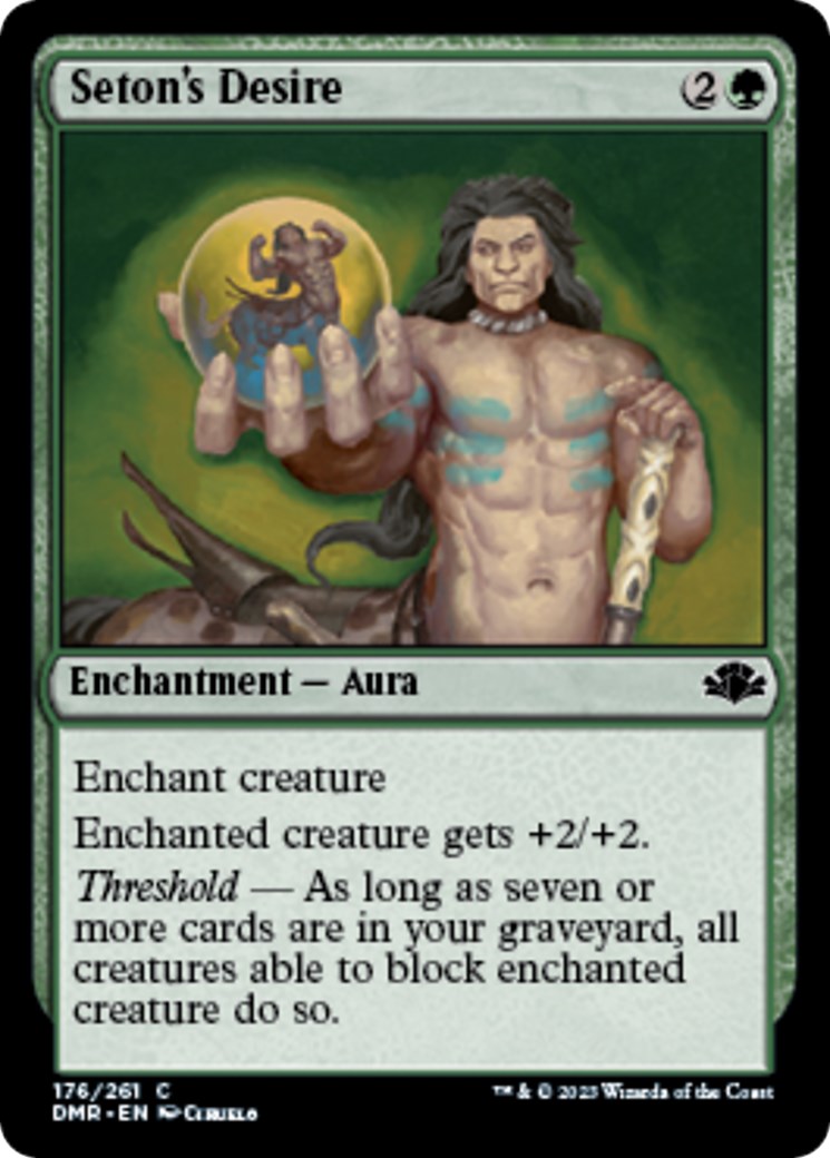 Seton's Desire - Dominaria Remastered - Magic: The Gathering