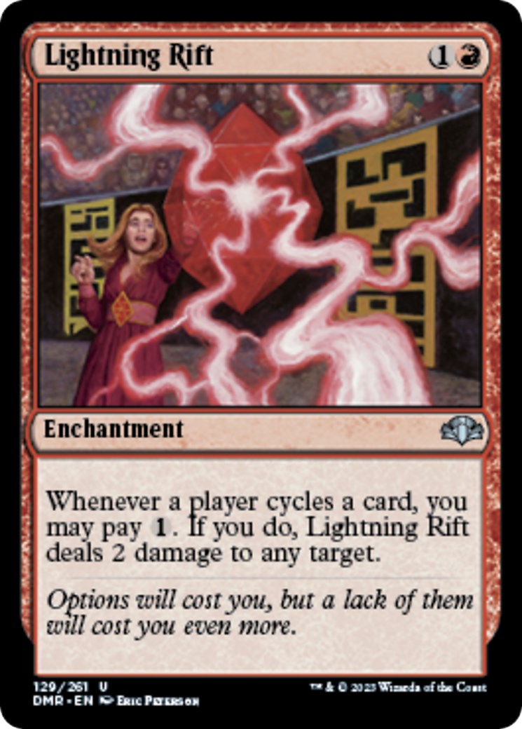 Lightning Rift - Dominaria Remastered - Magic: The Gathering