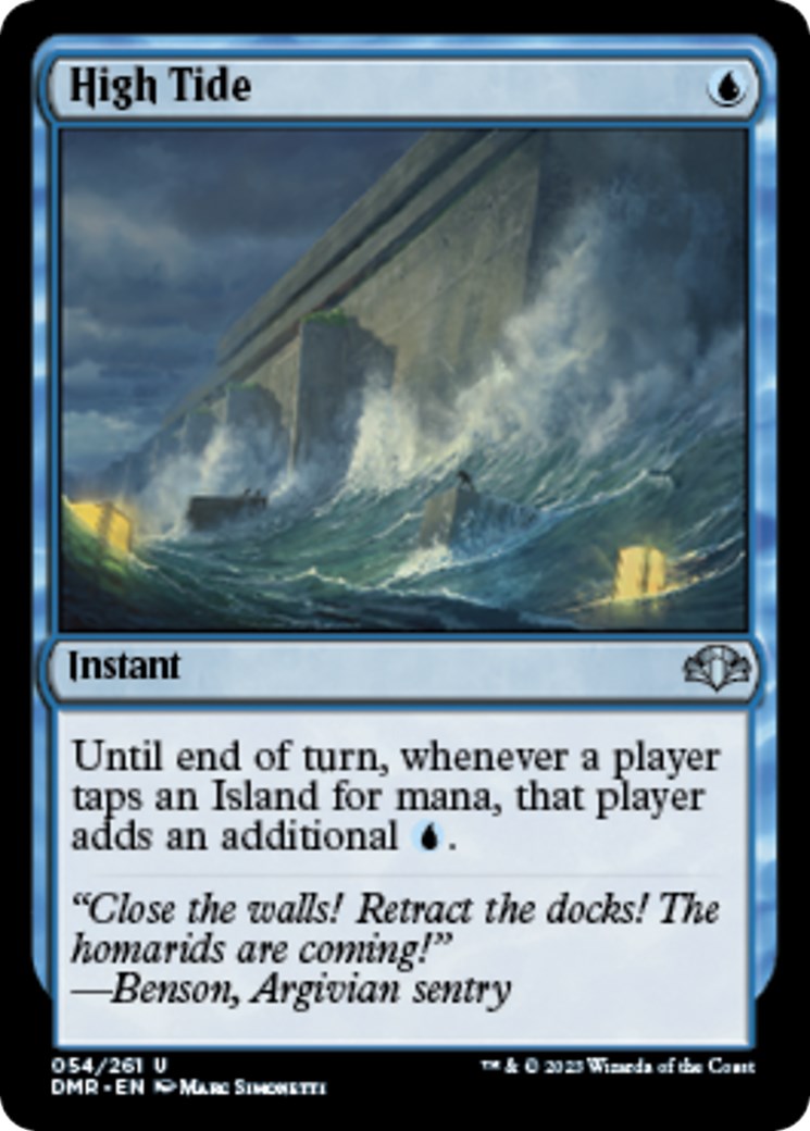 High Tide - Dominaria Remastered - Magic: The Gathering