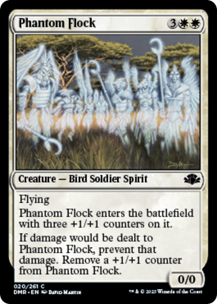 Phantom Flock - Dominaria Remastered - Magic: The Gathering