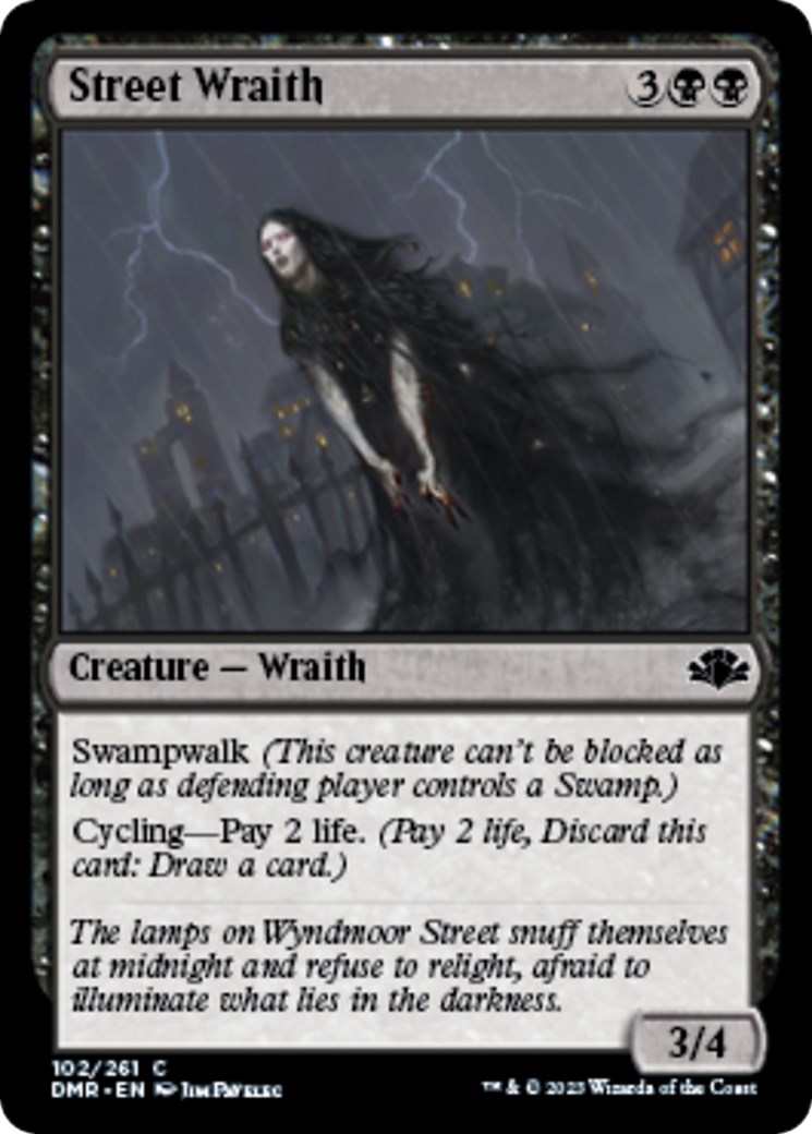 Street Wraith - Dominaria Remastered - Magic: The Gathering