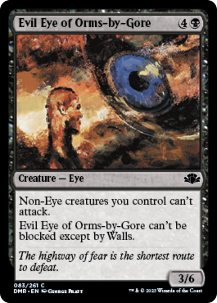 Evil Eye of Orms-by-Gore - Dominaria Remastered - Magic: The Gathering