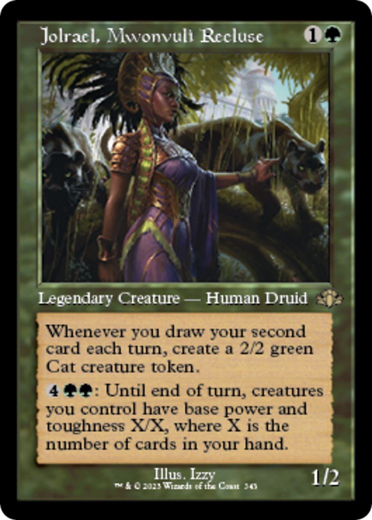 Jolrael, Mwonvuli Recluse (Retro Frame) - Dominaria Remastered - Magic ...
