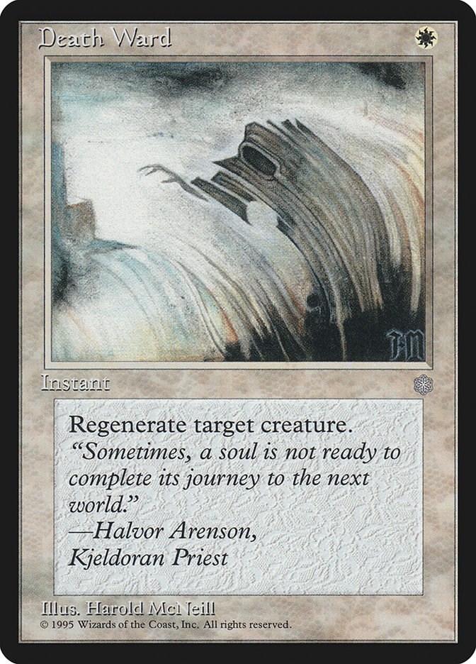 Death Ward - Ice Age - Magic: The Gathering