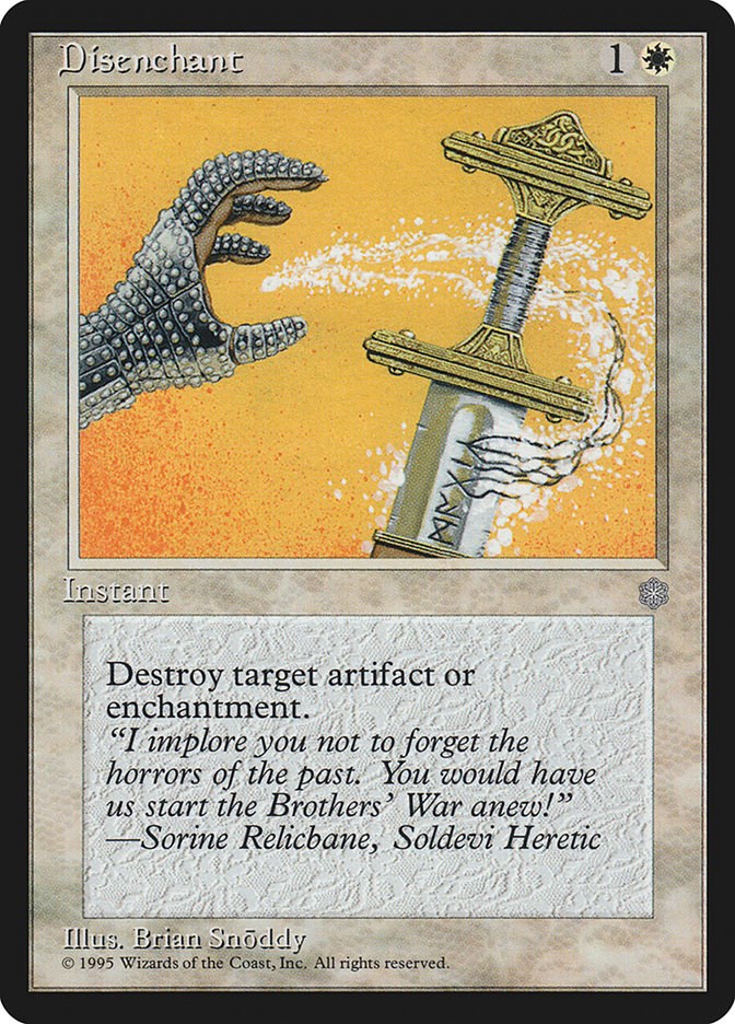 Disenchant - Ice Age - Magic: The Gathering