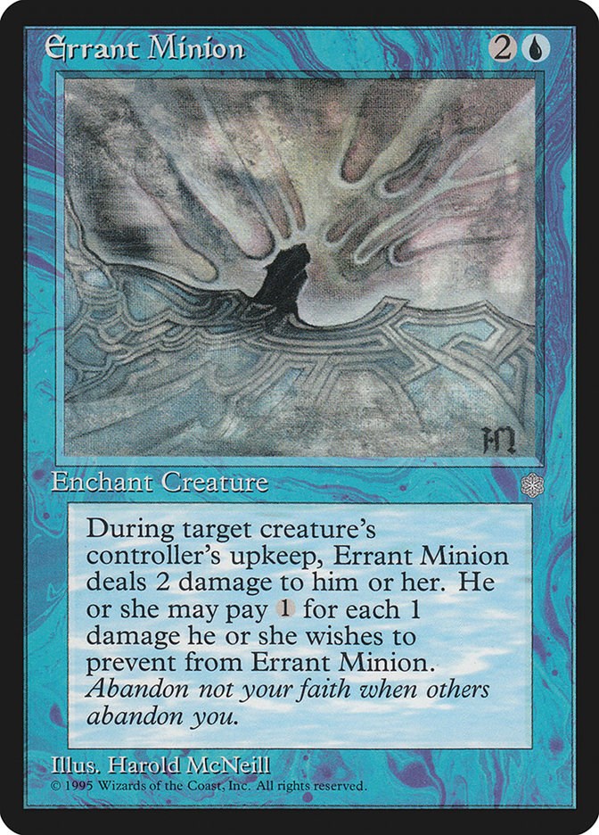 Errant Minion - Ice Age - Magic: The Gathering