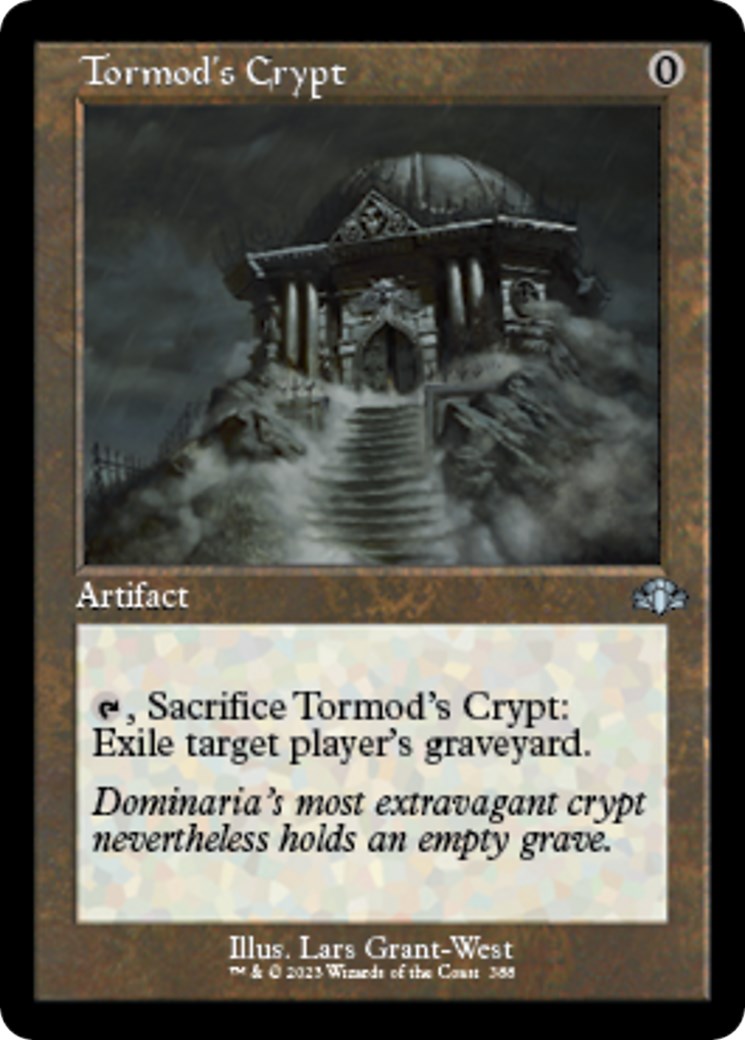Tormod's Crypt (Retro Frame) - Dominaria Remastered - Magic: The Gathering