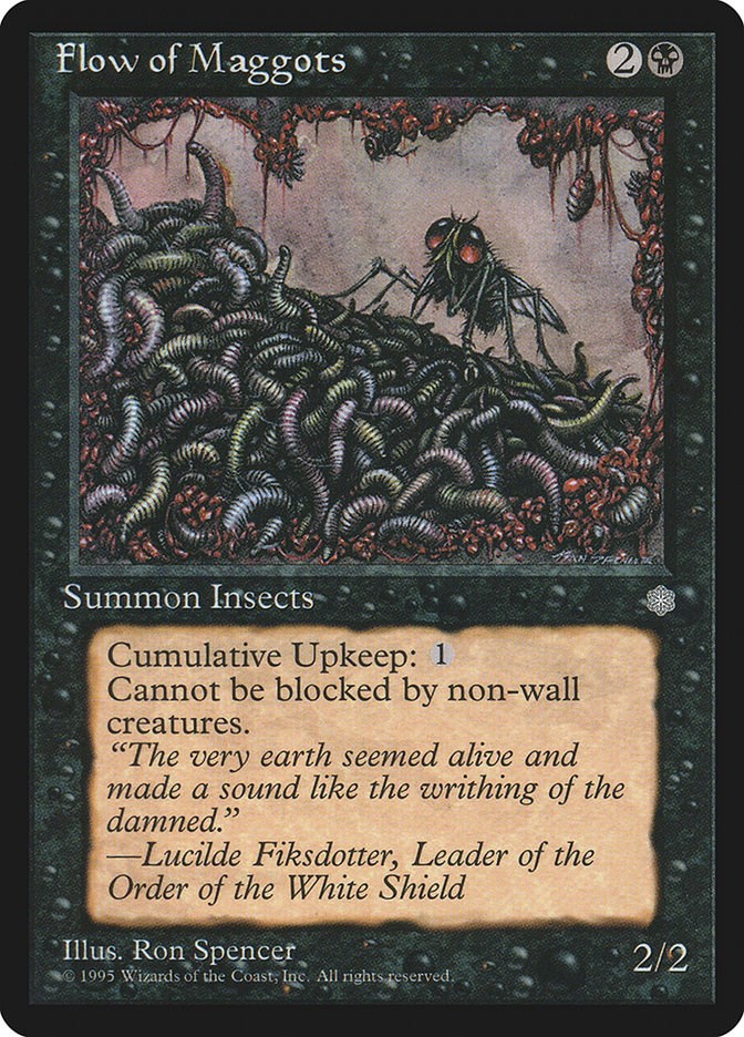 Flow of Maggots - Ice Age - Magic: The Gathering