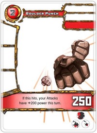 Boulder Punch - Redakai Base Set - Redakai