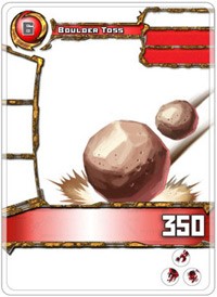 Boulder Toss - Redakai Base Set - Redakai