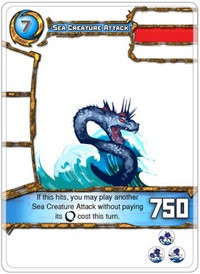 Sea Creature Attack - Redakai Base Set - Redakai