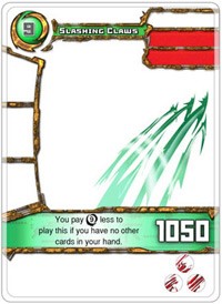 Slashing Claws - Redakai Base Set - Redakai