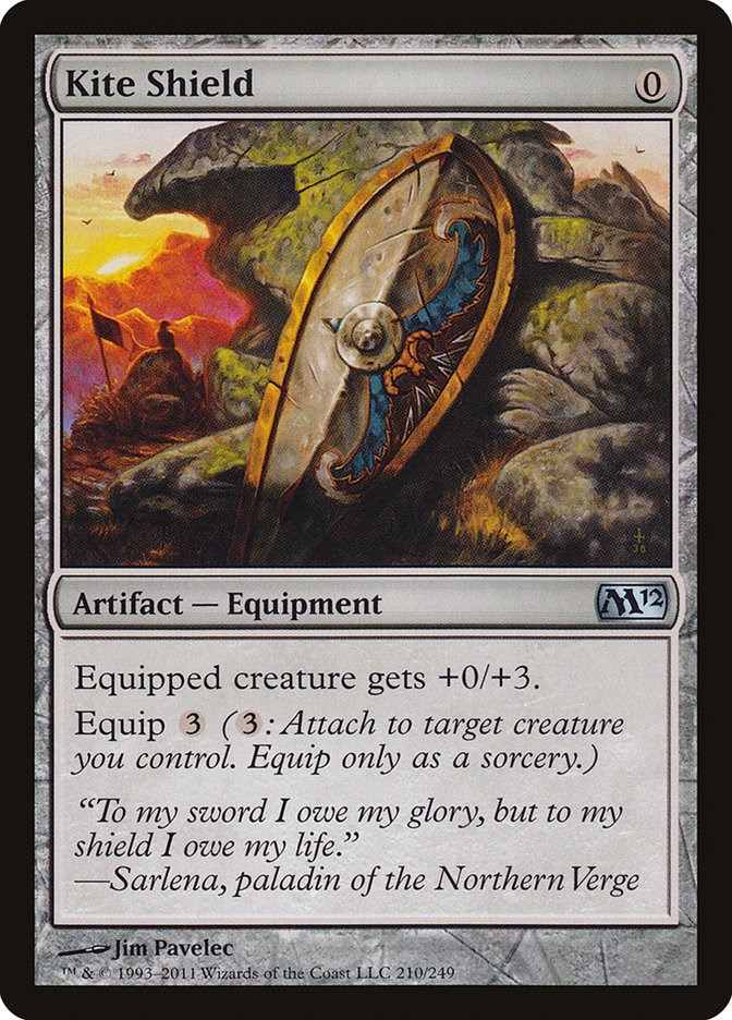 Kite Shield - Magic 2012 (M12) - Magic: The Gathering
