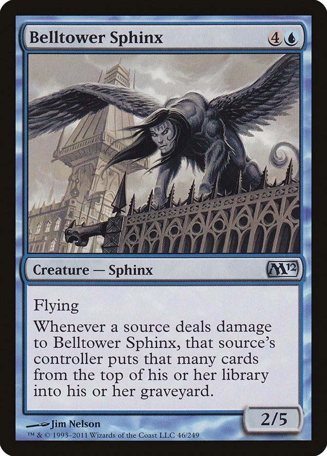 Belltower Sphinx - Magic 2012 (M12) - Magic: The Gathering