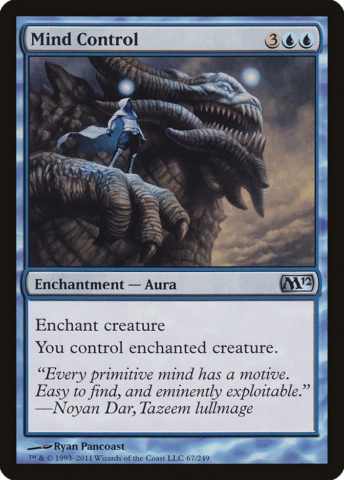 Mind Control - Magic 2012 (M12) - Magic: The Gathering