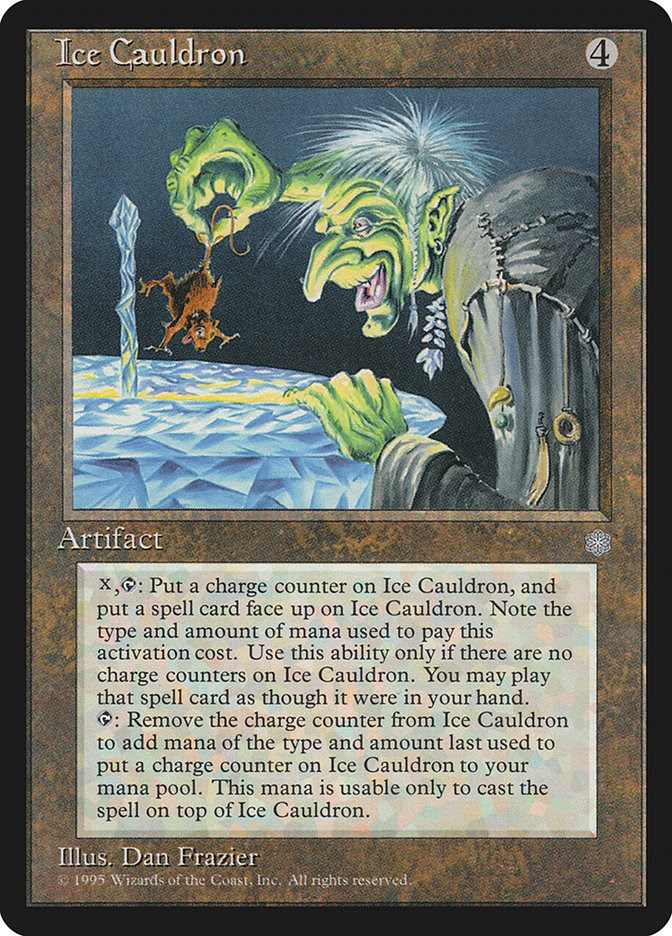 Ice Cauldron - Ice Age - Magic: The Gathering