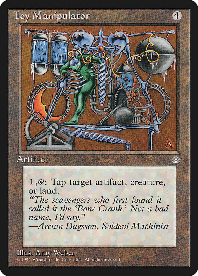 Icy Manipulator - Ice Age - Magic: The Gathering