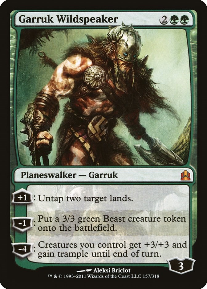 Garruk Wildspeaker - Commander - Magic: The Gathering