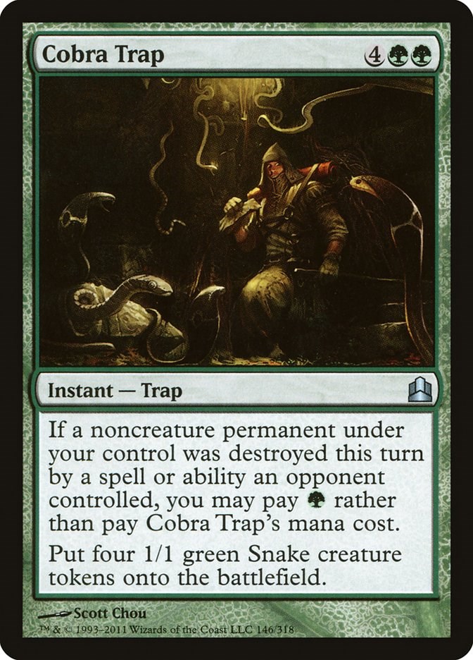 Cobra Trap - Commander - Magic: The Gathering
