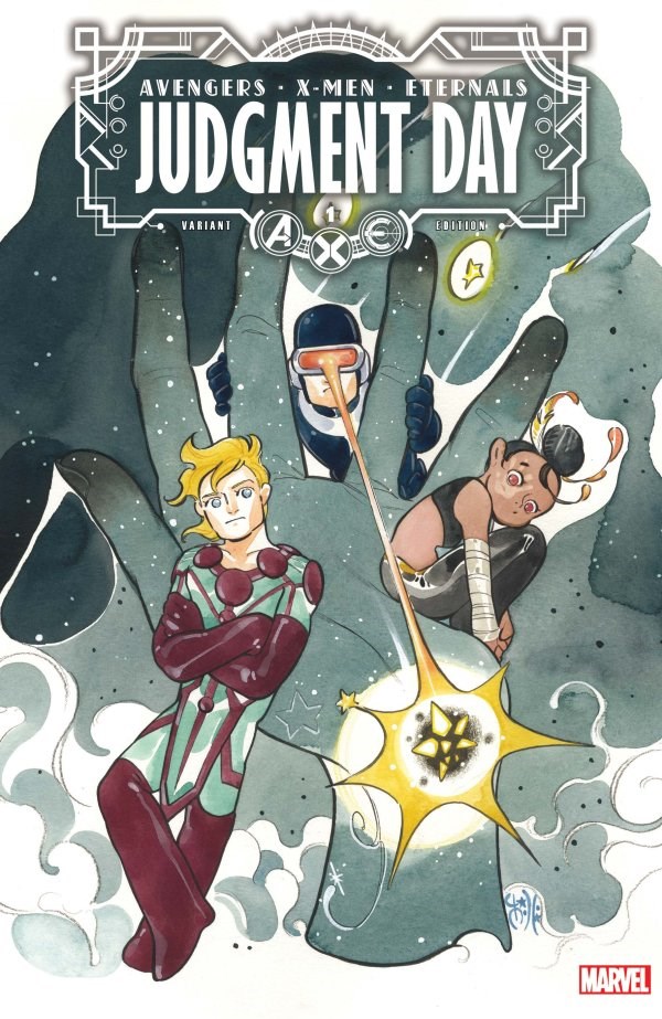 A.X.E.: Judgment Day #1 (Peach Momoko Variant) - A.X.E.: Judgment Day ...