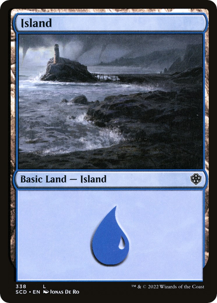 Island (338) - Starter Commander Decks - Magic: The Gathering