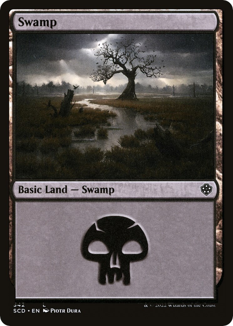 Swamp (342) - Starter Commander Decks - Magic: The Gathering