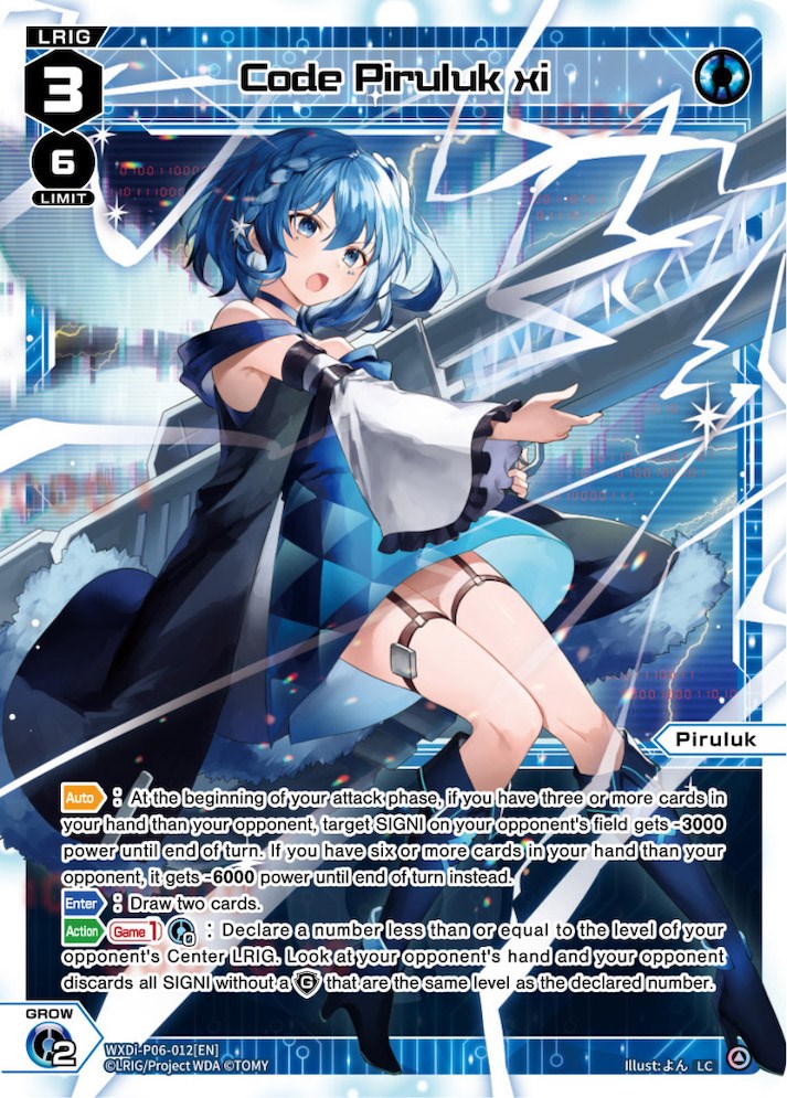 Code Piruluk xi - Welcome Back Diva -selector- - WIXOSS