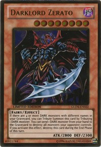 Darklord Zerato - Gold Series 4: Pyramids Edition - YuGiOh